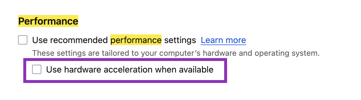 Managing Hardware Acceleration Enable Or Disable It In Your Browser